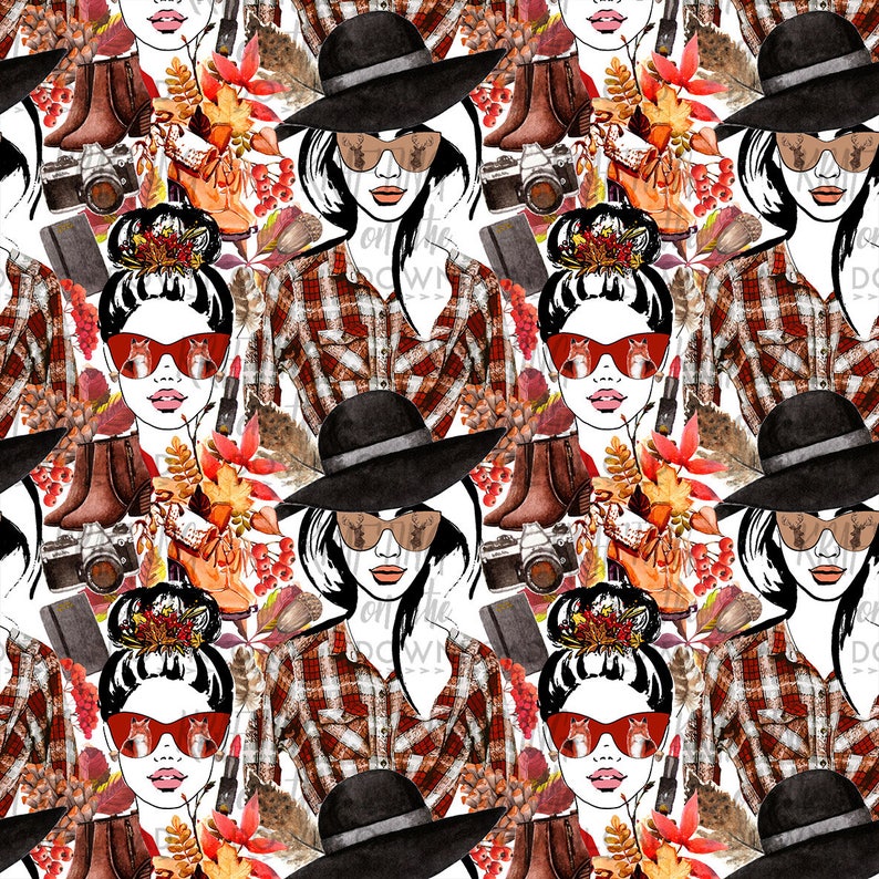 Lumberjack Paper Pack Watercolor Buffalo Plaid Fall Watercolor - Etsy