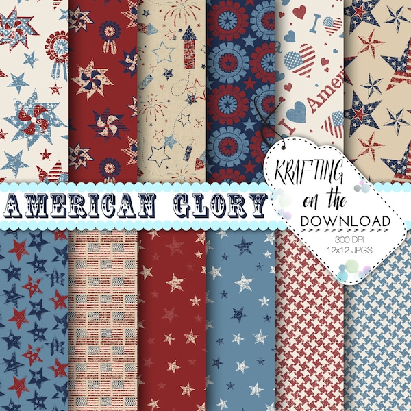 Patriotic Papers - Etsy