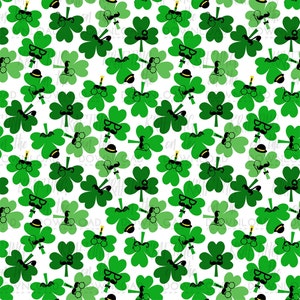 St Patrick's Day Digital Paper Pack St Patricks Day Digital Papers ...