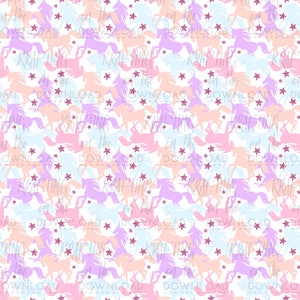 Unicorn Paper Pack Pink Glitter Unicorn Digital Paper Princess Paper ...