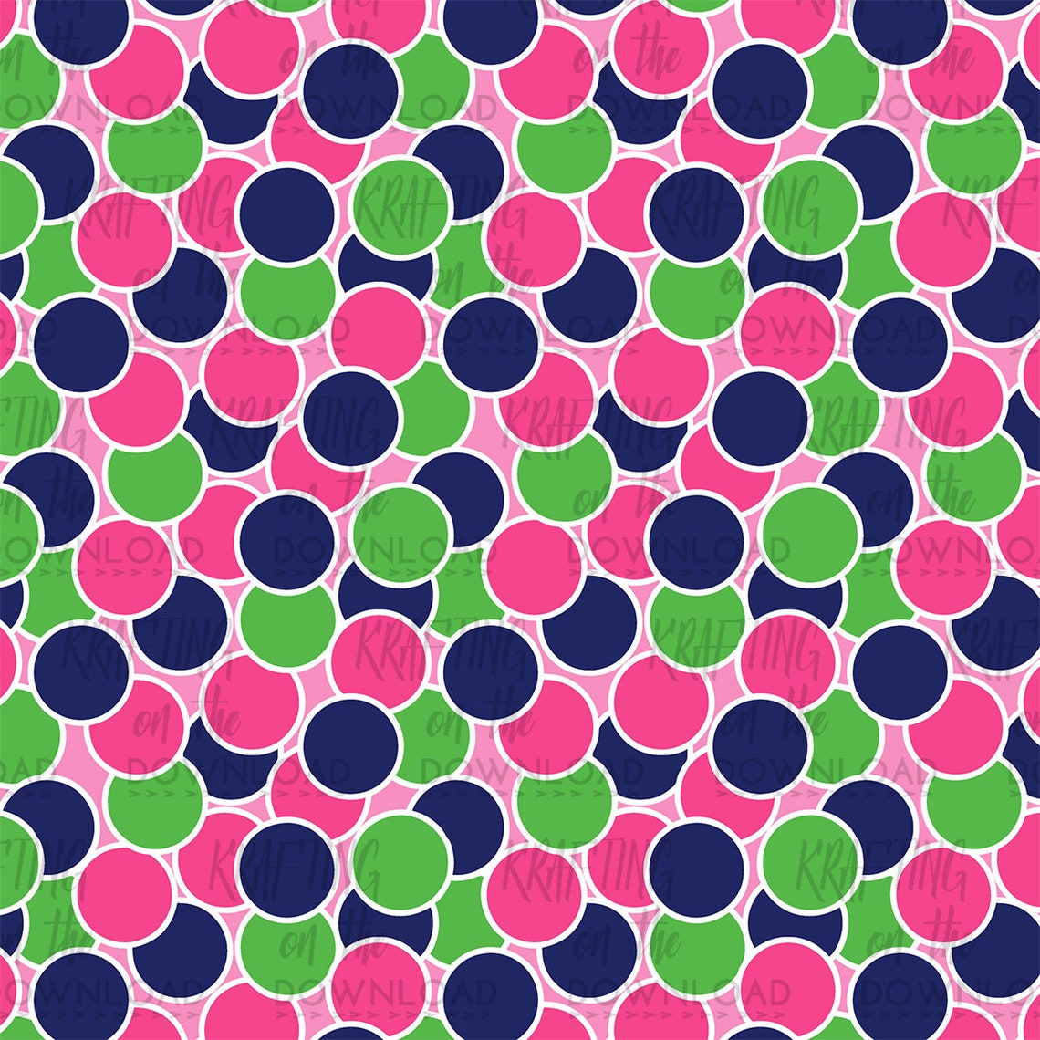 Pink and Navy Nautical Digital Paper Preppy Digital Papers - Etsy