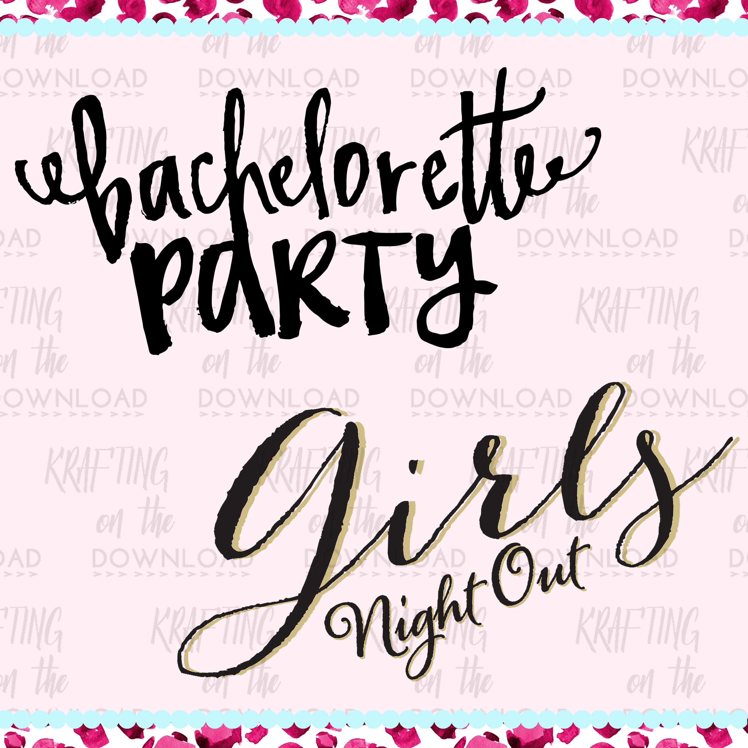 Bachelorette Clip Art Bachelorette Clipart Bachelorette Medium - Etsy ...