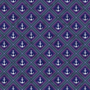 Pink and Navy Nautical Digital Paper Preppy Digital Papers Anchor ...