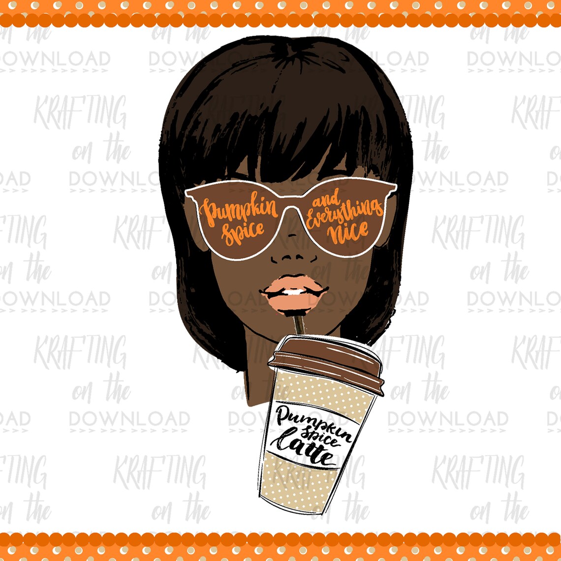 Pumpkin Spice Latte Clipart Set Pumpkin Coffee Clip Art Pumpkin Spice ...