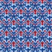 Red White and Blue Digital Paper Pack Ikat Design Red Blue Navy ...
