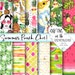 Summer Paper Pack Watercolor Summer Planner Girl Paper Pack Pineapple ...