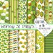 St Patricks Day Paper Pack Beer Digital Paper Saint Patricks Day ...