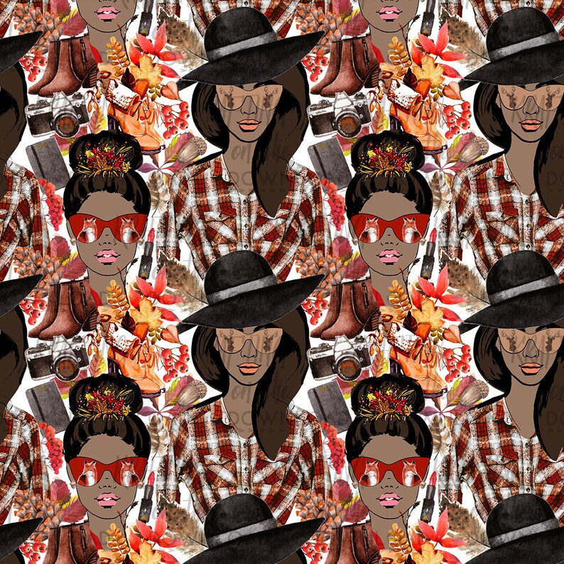 Lumberjack Paper Pack Watercolor Buffalo Plaid Fall Watercolor Digital ...