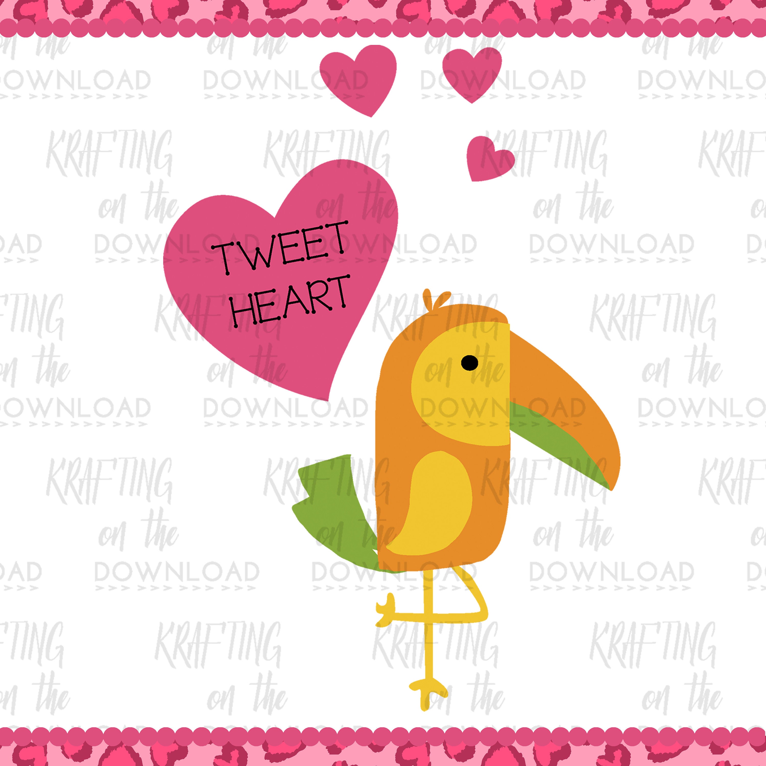 Valentine clipart set jungle love clip art set plus BONUS | Etsy