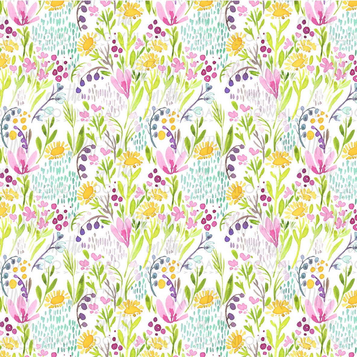 Watercolor Easter Digital Paper Watercolor Easter Paper Pack | Etsy