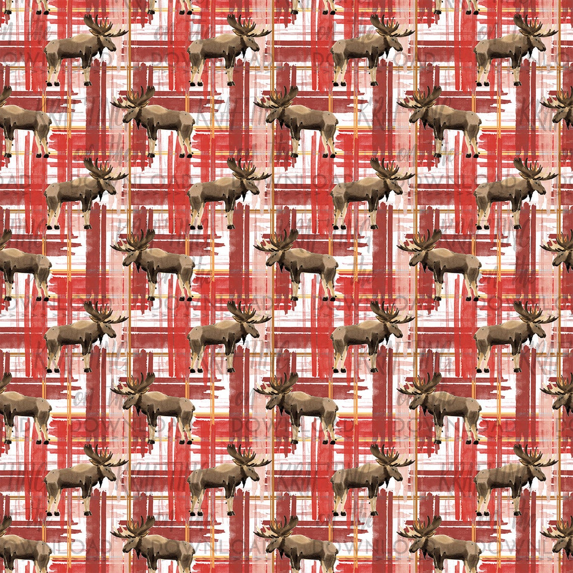 Lumberjack Paper Pack Watercolor Buffalo Plaid Fall Watercolor - Etsy