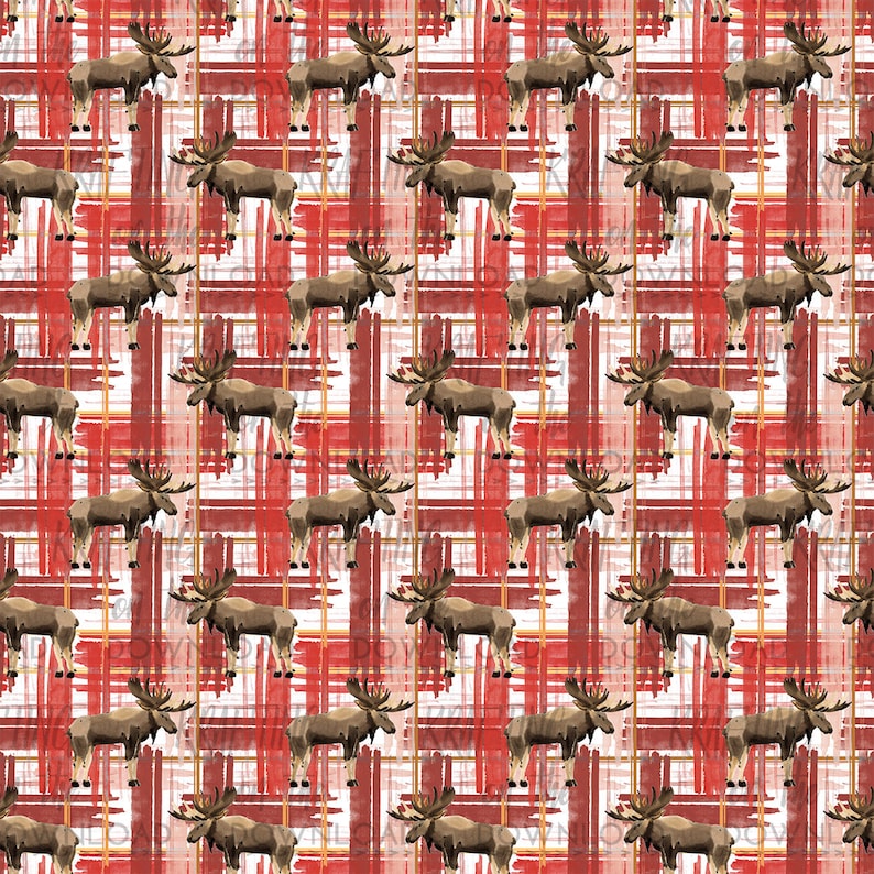 Lumberjack Paper Pack Watercolor Buffalo Plaid Fall Watercolor Digital ...