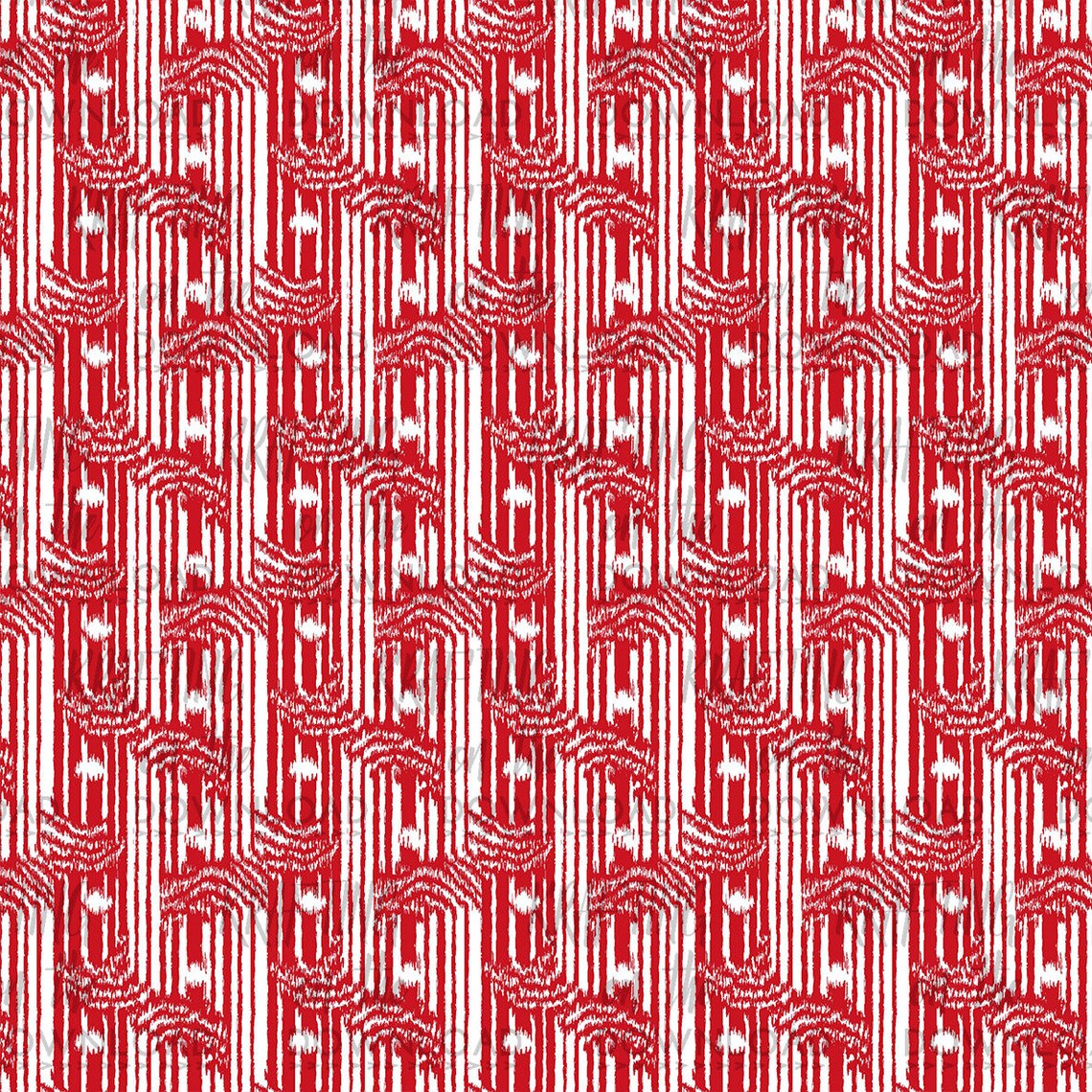 Red White and Blue Digital Paper Pack Ikat Design Red Blue Navy ...