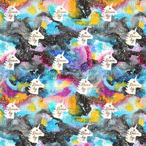 Unicorn Paper Pack Bright Watercolor Unicorn Digital Paper Watercolor ...