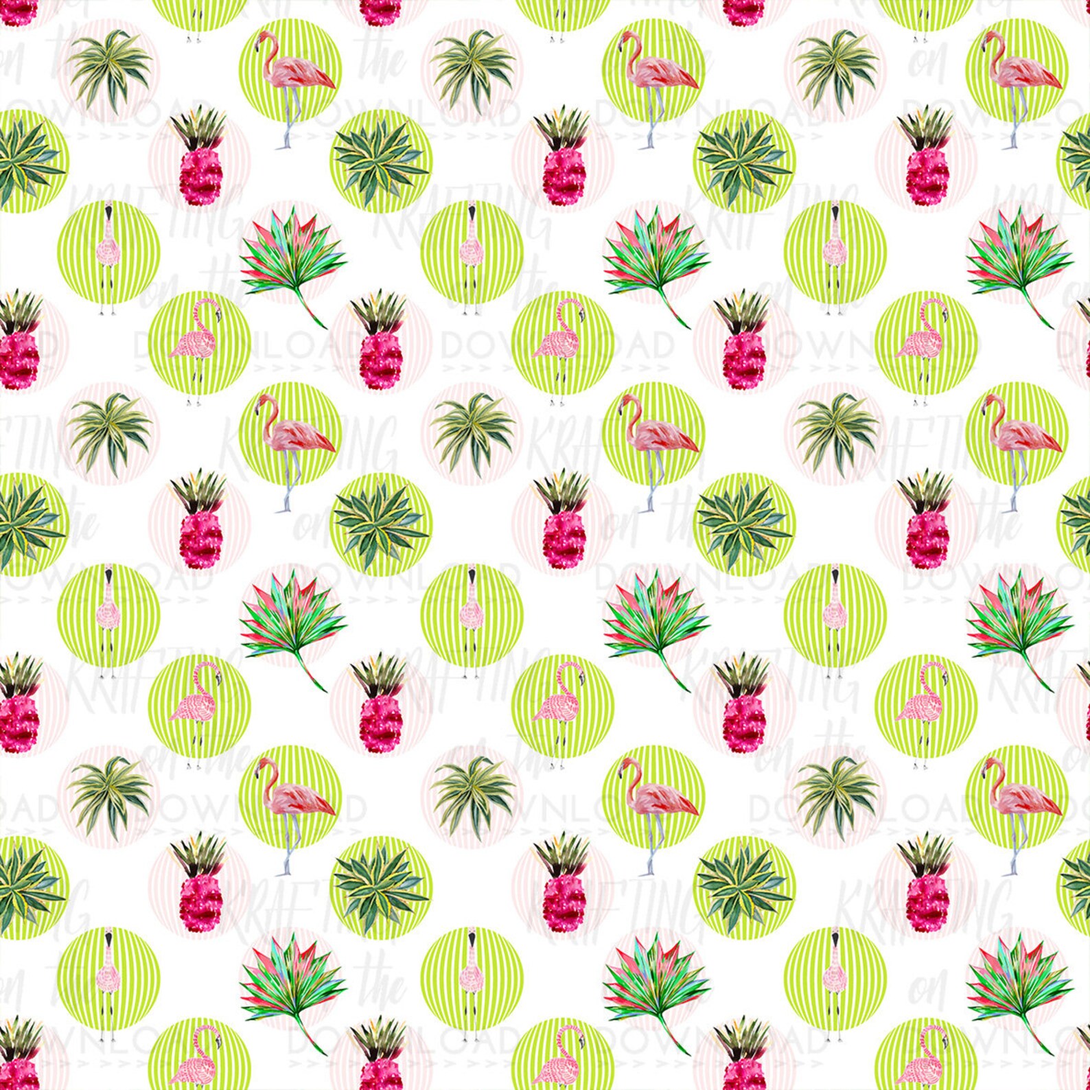 Flamingo Paper Pack Watercolor Flamingo African American - Etsy