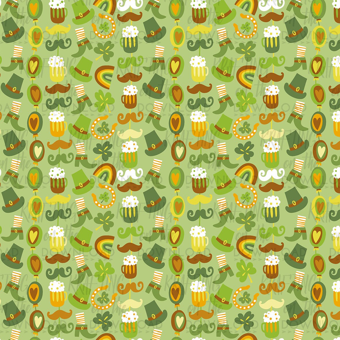 St Patricks Day Paper Pack Beer Digital Paper Saint Patricks - Etsy