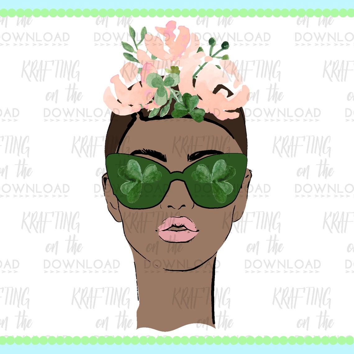 Watercolor St Patricks Day Clipart Png File Watercolor St | Etsy