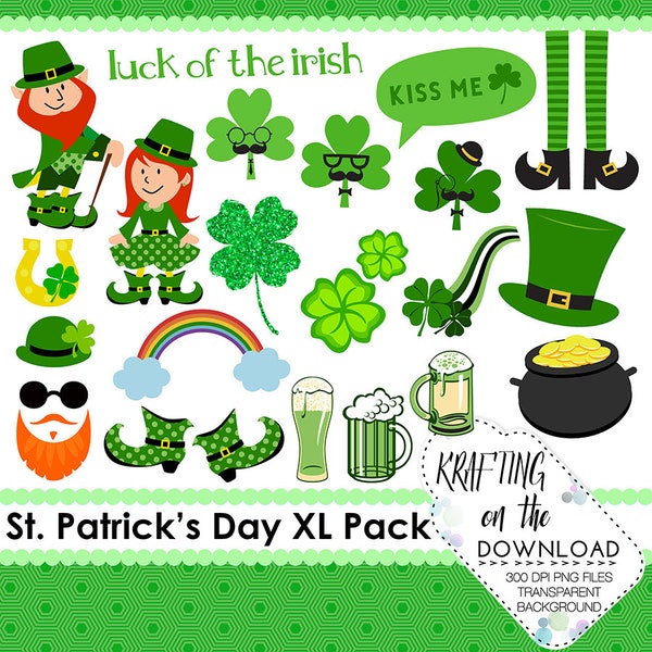 Leprechaun Clip Art - Etsy