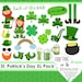Watercolor St Patricks Day Digital Paper Watercolor St Patrick's Day ...
