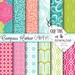 Beach Resort Digital Paper Pack Bright Summer Pool - Etsy