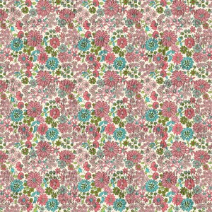 Shabby Chic Floral Digital Paper Pack Pink and Mint Blush Pink Pastel ...