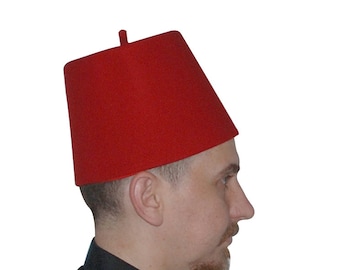 Red fez | Etsy