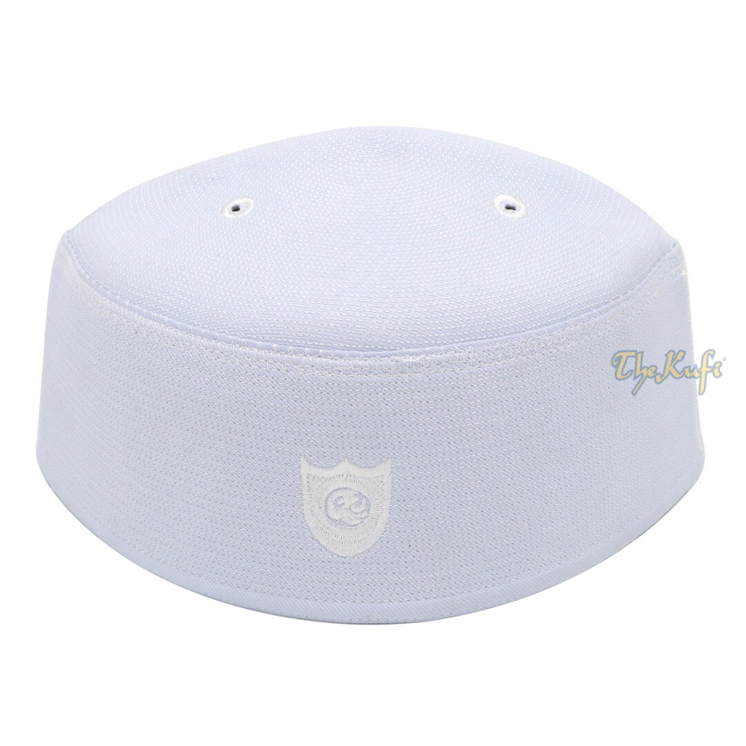 Malaysian Style Muslim Kufi Hat White Rigid Stitched Oval - Etsy