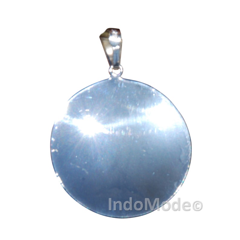 Round Antique Style Ayatul-kursi Talisman Pendant With Unique - Etsy