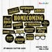 Homecoming Photo Booth Props, Printable Homecoming Photo Booth Props ...