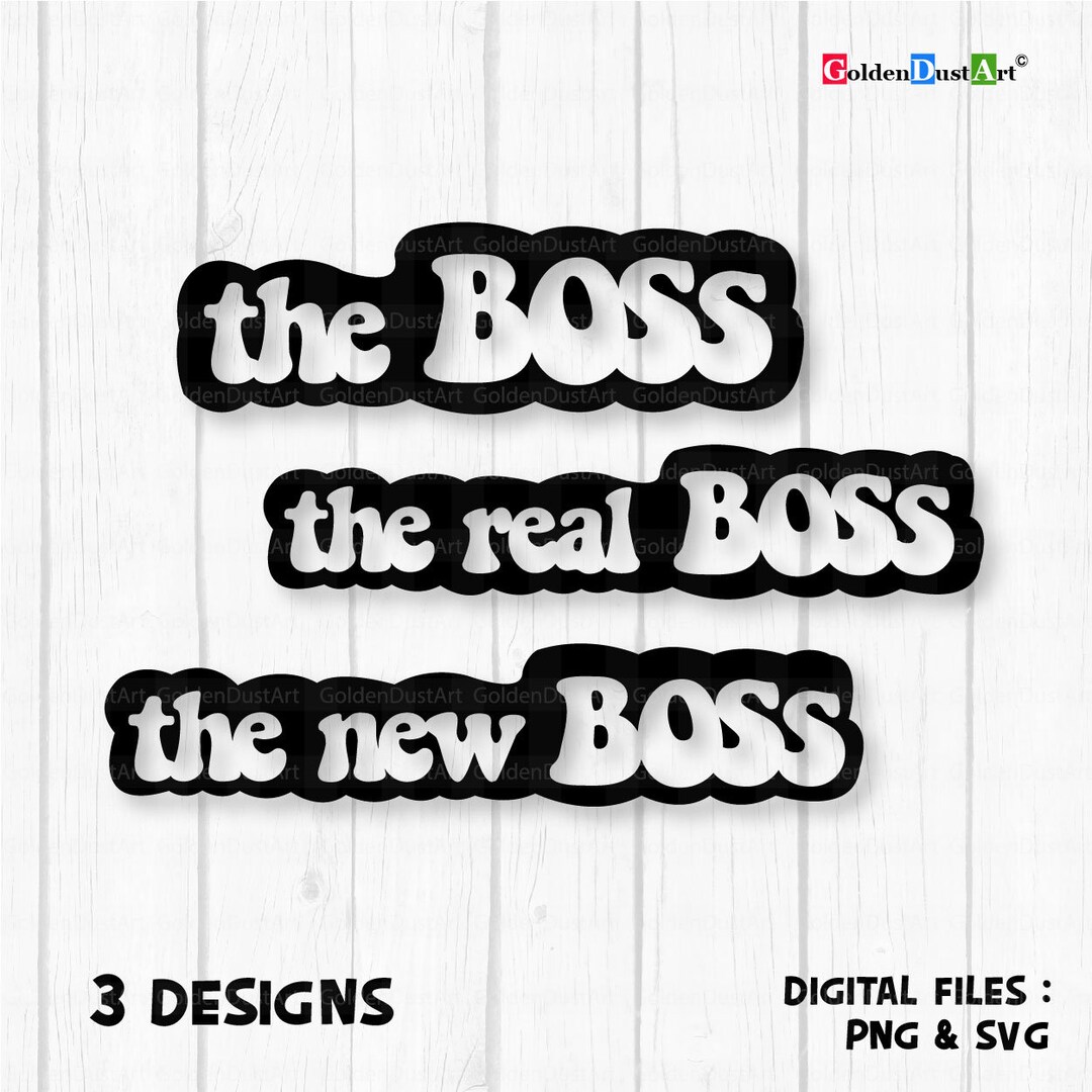 Retro Family T-shirt Design, the Real Boss Svg, the Boss Svg, Boss Baby ...