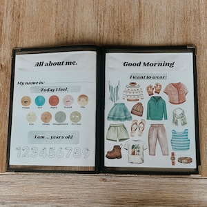 Prek & Kindergarten Morning Menu Nature Inspired Homeschool Morning ...