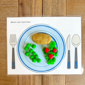 Playdough Mats for Play Dough Activities Bundle Playdough Scenes ...