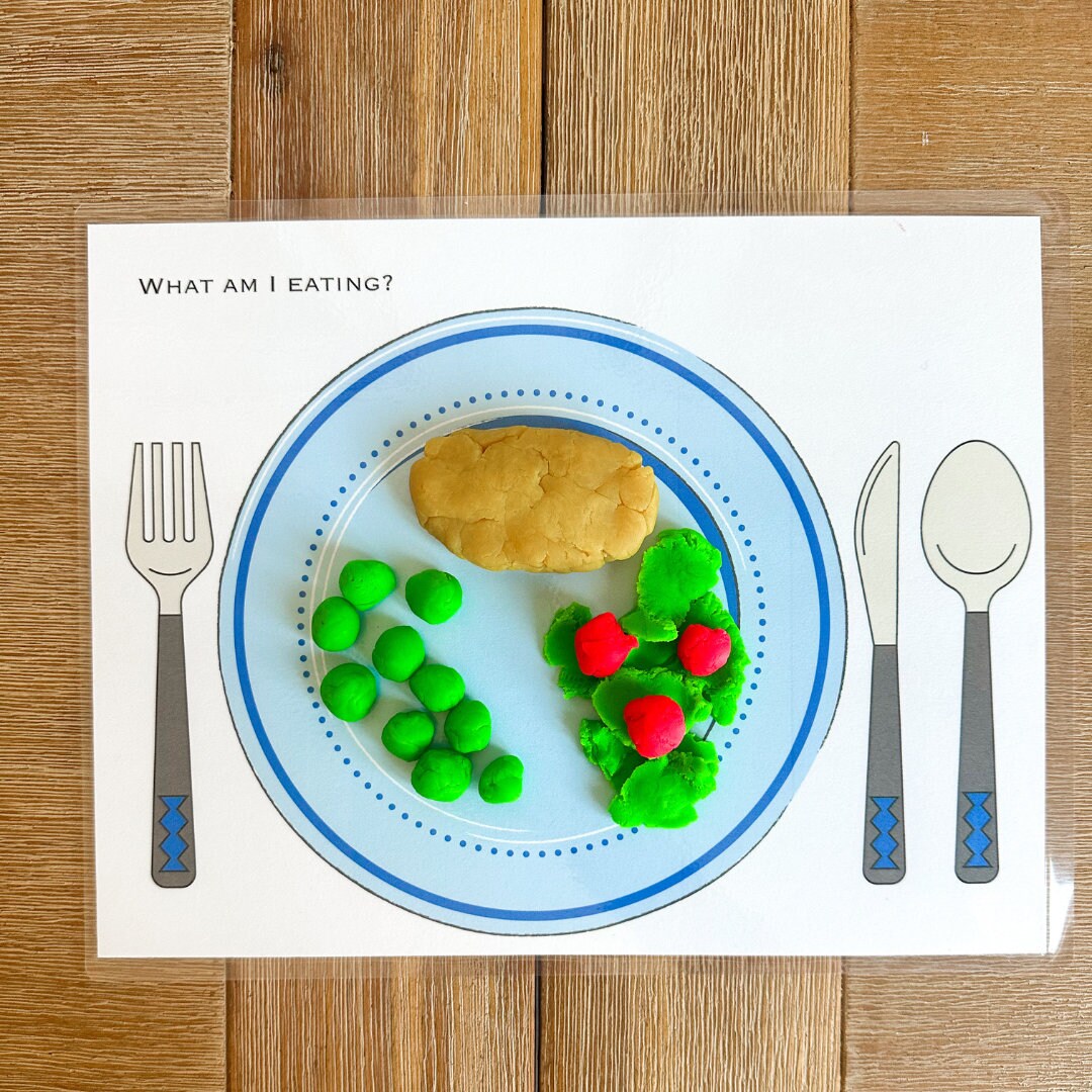 Playdough Mats for Play Dough Activities Bundle Playdough Scenes ...