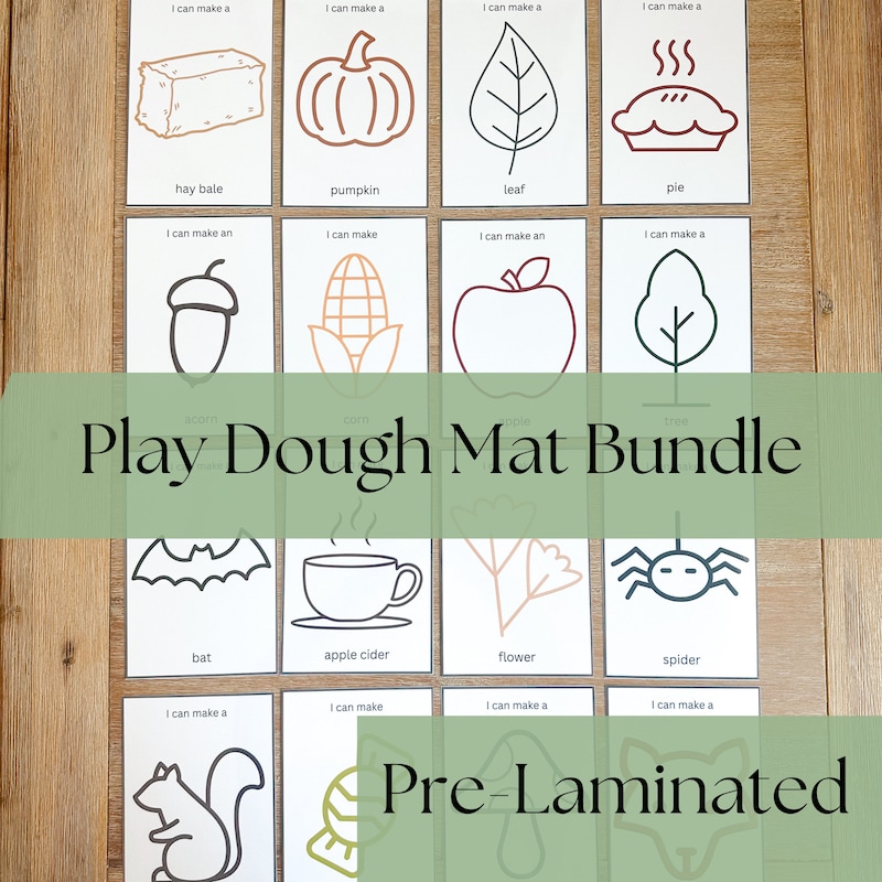 Play Dough Mats - Etsy