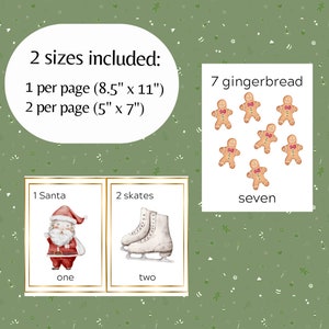 Winter Christmas Bundle Winter Flashcards ABC Activity Flash Cards ...