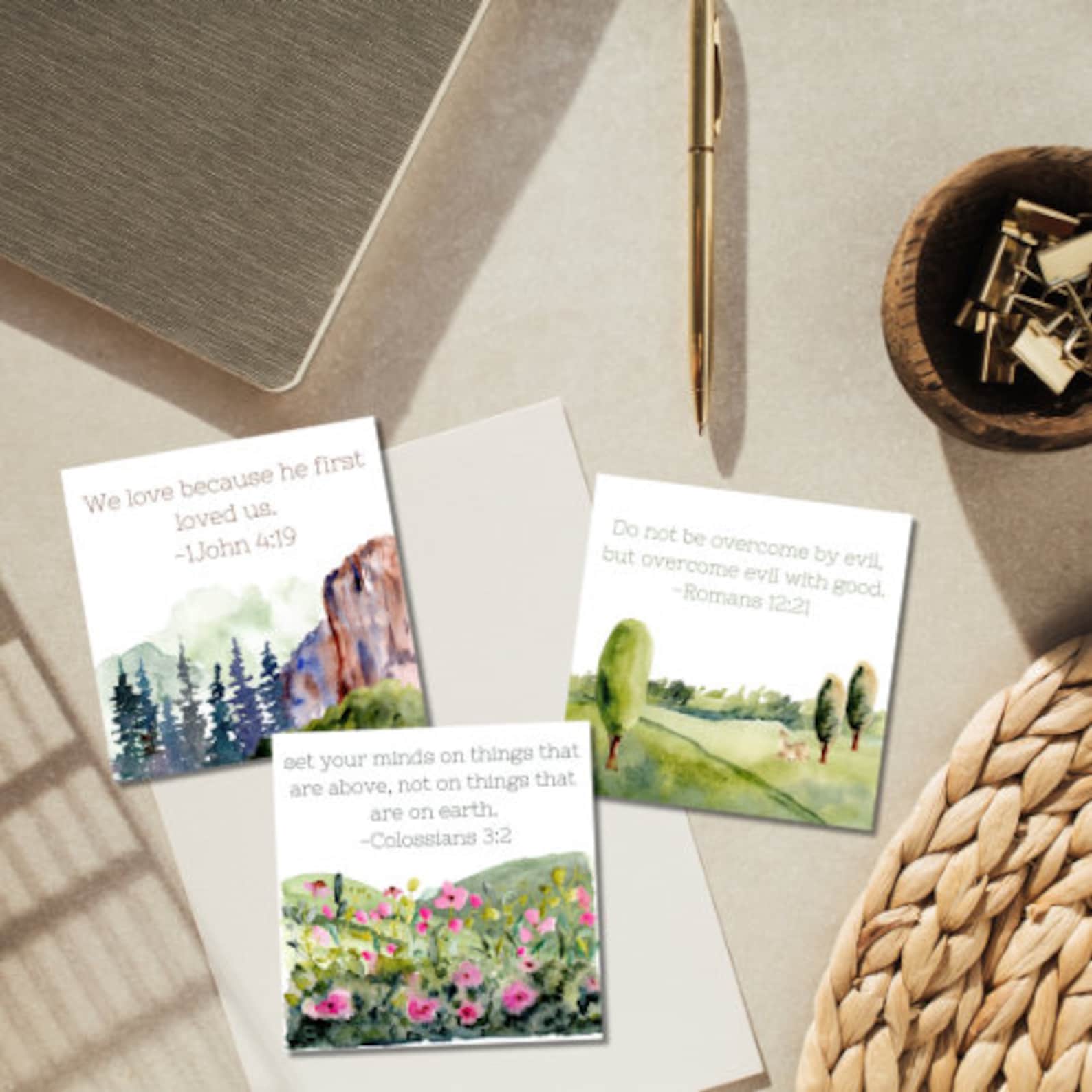 Scripture Cards For Kids Memory Verse Cards Children S Bible Verse