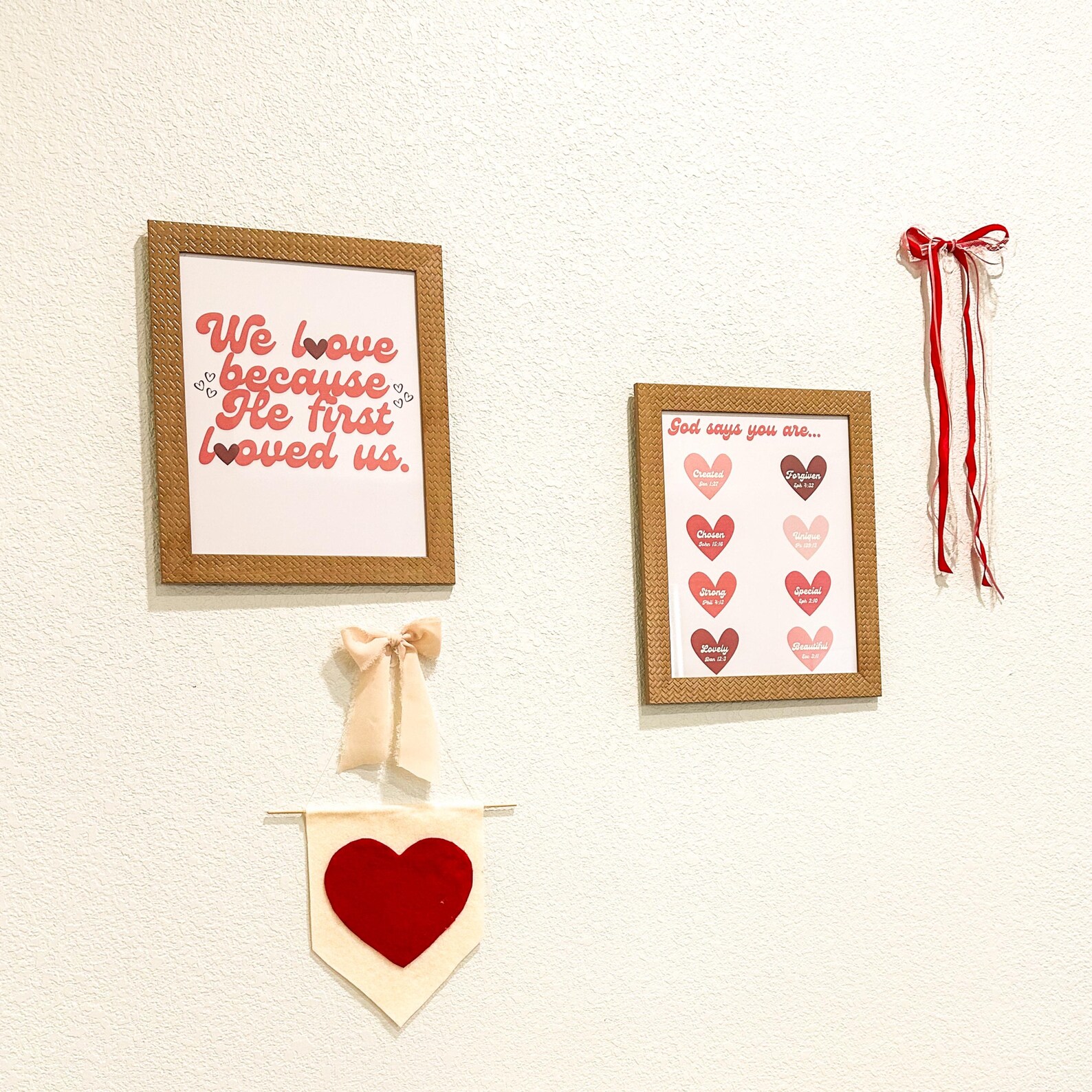 Valentine's Day God's Love Poster Homeschool and Classroom Decor ...