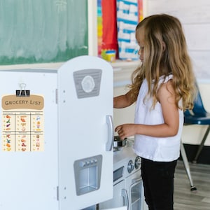 Pretend Play Grocery List Play Kitchen Accessories for Kids Play ...