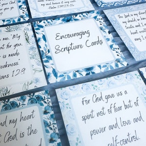 Encouraging Scripture Cards for Postpartum Gift Idea Christian Mom ...