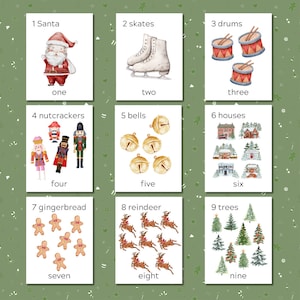 Winter Christmas Bundle Winter Flashcards ABC Activity Flash Cards ...