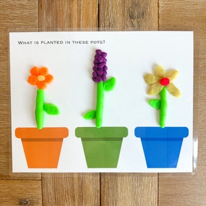 Playdough Mats for Play Dough Activities Bundle Playdough Scenes ...