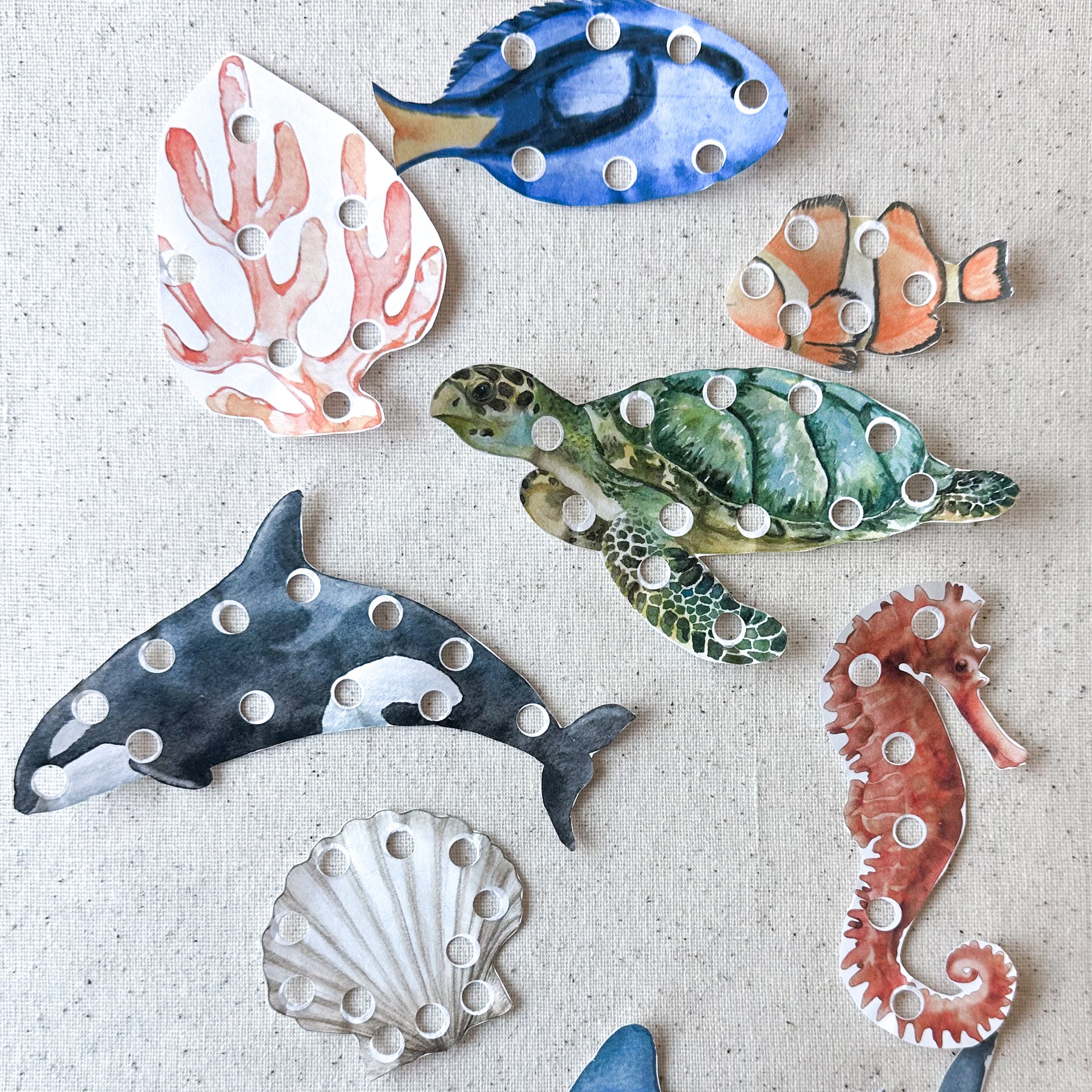 Ocean Morning Basket Activity Bundle for Ocean Lovers Alphabet Learning ...