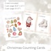 Christmas Number Cards Printable Holiday Preschool Classroom Counting ...