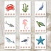 Ocean Letter Clip Cards Activity Ocean Flashcard Bundle Elementary ...