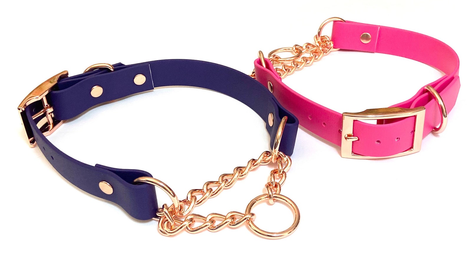 Custom Biothane Martingale Chain With Traditional Buckle - Etsy