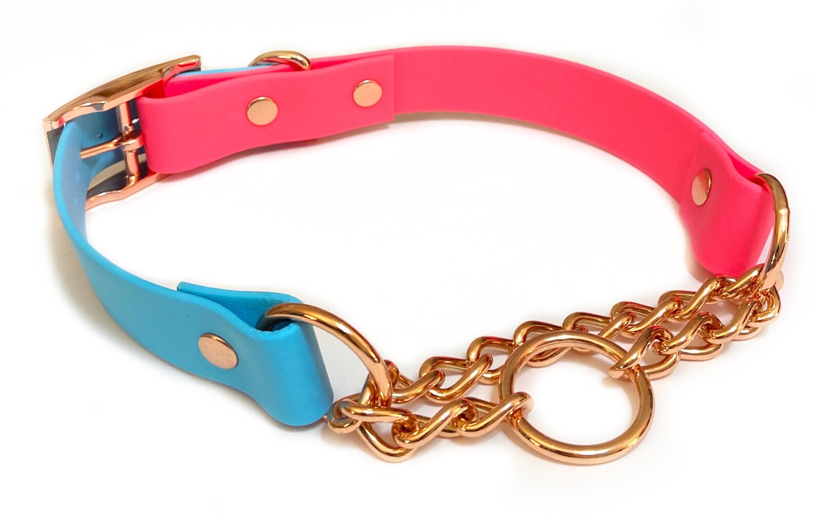 Custom Biothane Martingale Chain With Traditional Buckle - Etsy