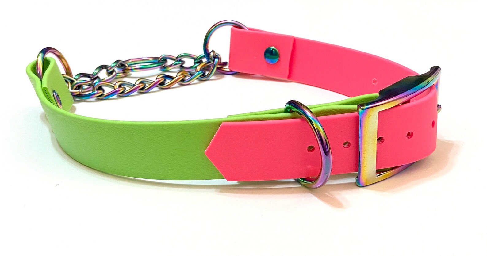 Custom Biothane Martingale Chain With Traditional Buckle - Etsy