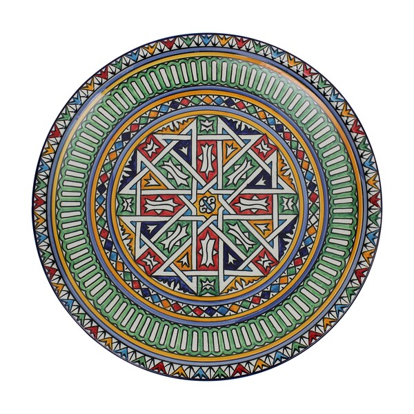 Moroccan Plate - Etsy UK