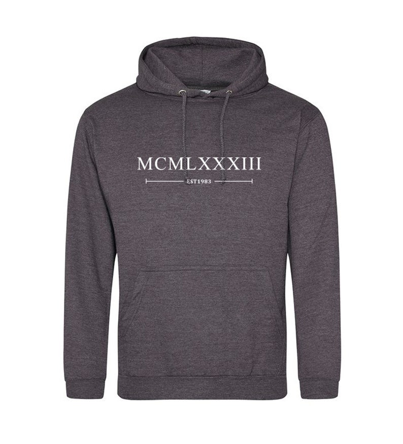 1983 Roman Numerals Hoodie Cool Birthday Mens Or Womens 40th Etsy UK 1983-roman-numerals-hoodie-cool-birthday-mens-or-womens-40th-etsy-uk