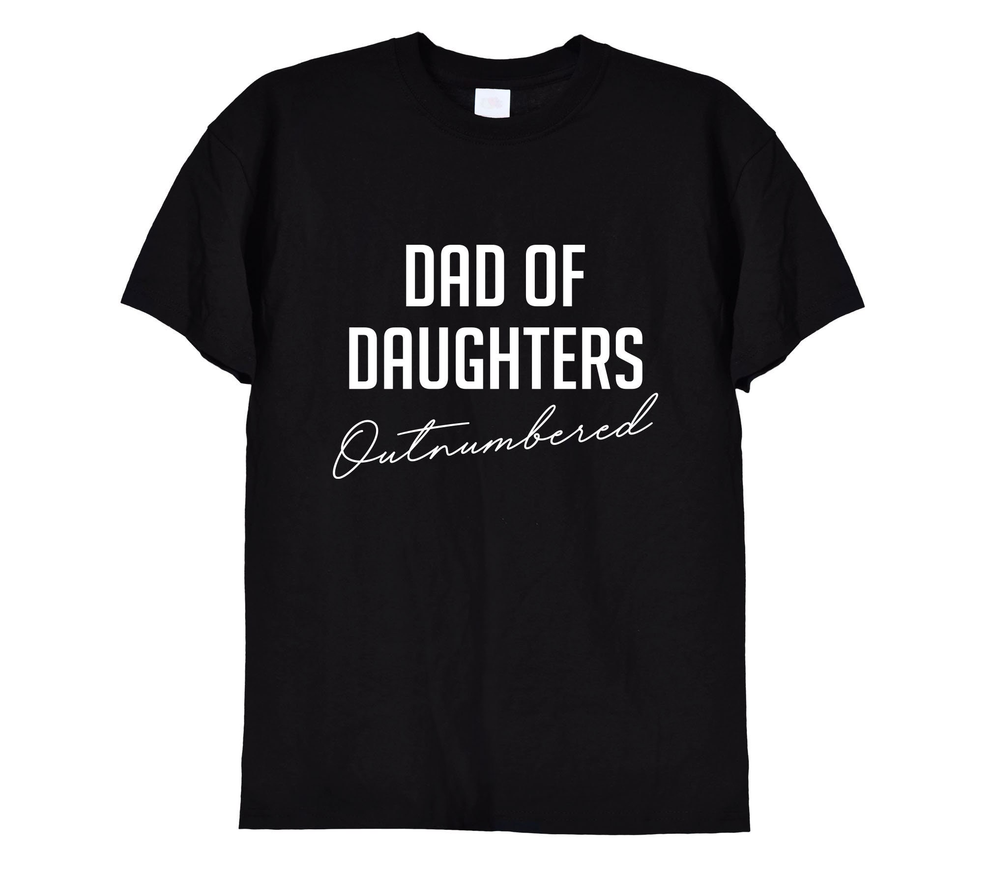 Funny Dad Of Daughters T Shirt Cool Fathers Day T Idea Etsy Uk
